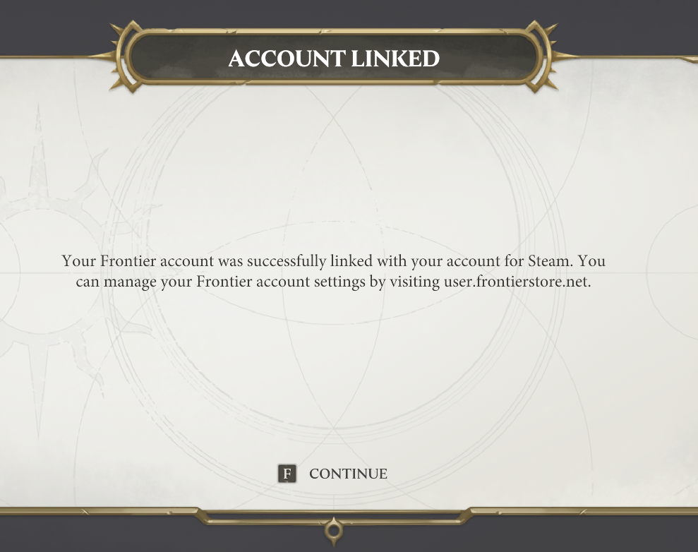 Link or Create My Frontier Account for Warhammer Age Of Sigmar: Realms of Ruin – Frontier Support